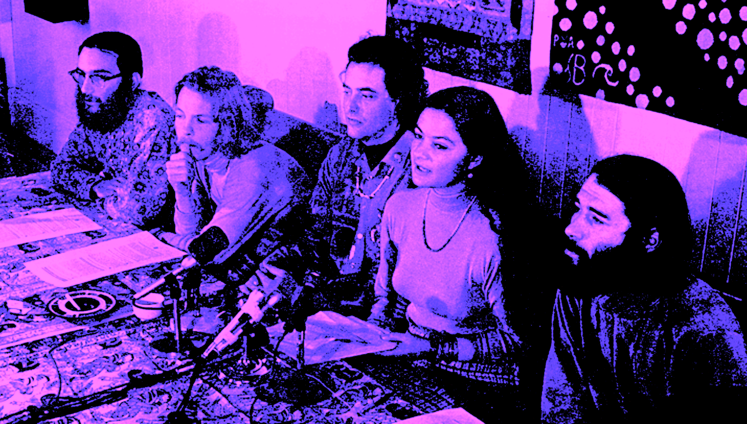 Beat poet Michael McClure & Jim Morrison - Haight Street Voice