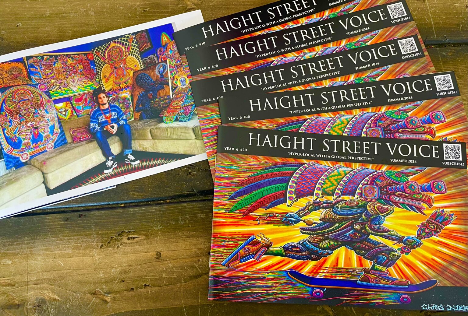 Psychedelic Artist Chris Dyer’s Shamanic Journey - Haight Street Voice